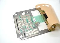 China ZS-74 Shielding Circuit Sealed Membrane Switch 35V DC 100mA with 5 Million Cycle Life and Scratch Resistant Glossy Surface for sale