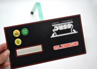 China Custom Metal Dome Membrane Touch Switch Multi Color Eco Friendly Keypad 3M Adhesive for sale