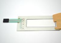 China 3 Button Metal Dome Membrane Switch with Clear Display Window 35V DC 100mA for sale