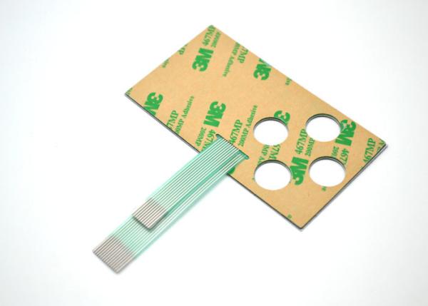 Flexible Multi Keys LED Membrane Switch With Glossy And Tactile Surface