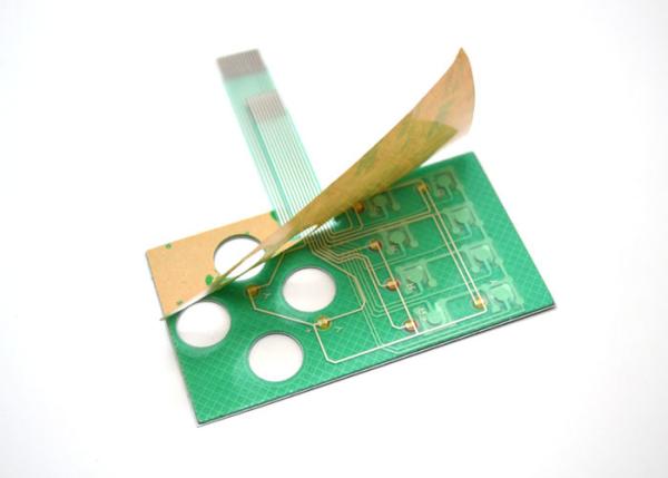 Flexible Multi Keys LED Membrane Switch With Glossy And Tactile Surface