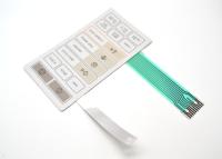 China Microwave Oven Flat Touch Membrane Switch with Shielding Layer - 500 Million Cycle Life, -40°C to +80°C Operation for sale