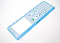 China Blue Capacitive Membrane Switch with 3-Layer Construction - OEM Service for Medical & Aviation Applications for sale