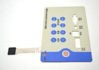 China Embossed / Flat Keys Tactile Membrane Switch For Remote Controller Custom Logo for sale