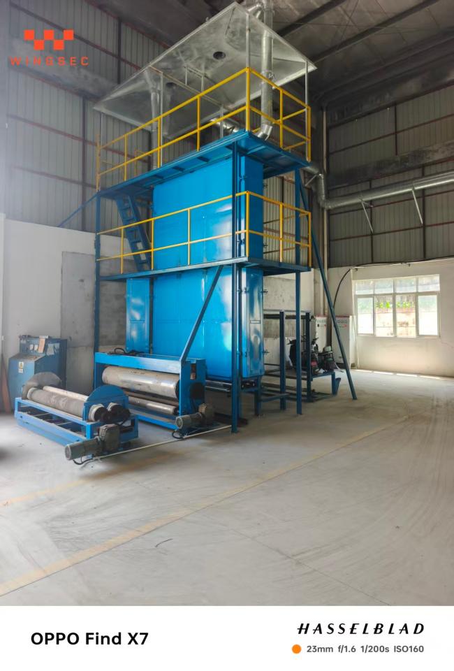Fiberglass Coated Fabric Production Line Image 7