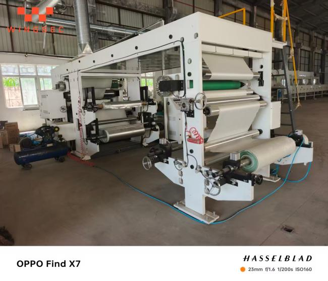 Fiberglass Coated Fabric Production Line Image 3