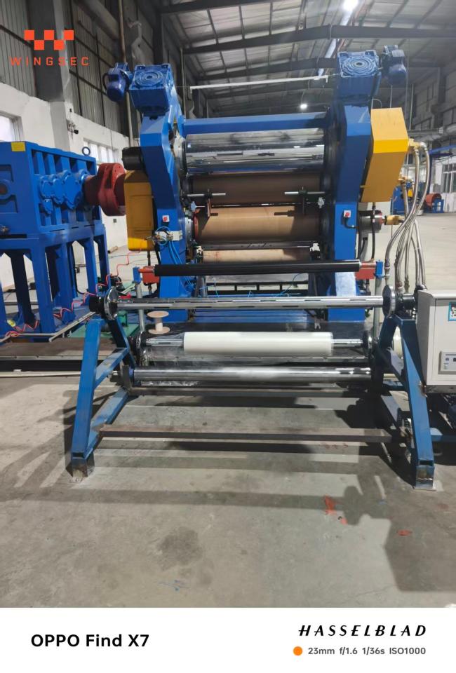 Fiberglass Coated Fabric Production Line Image 5