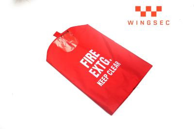 China Waterproof Nylon Outdoor Fire Extinguisher Covers Dustproof for sale