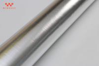 Quality Hose Silver Heat Resistant Fabric Aluminum Foil Fiberglass Composite Fabric for sale