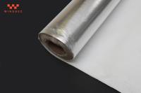 Quality Lightweight Aluminum Foil Fiberglass Cloth 480gsm Industrial Fiberglass Fabric for sale