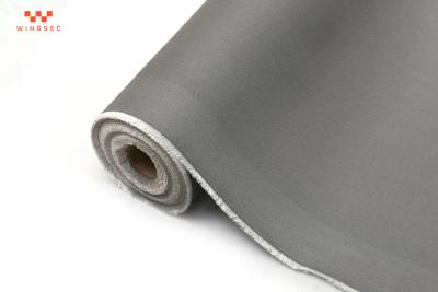 China 650g/M2 Polyurethane Coated Fiberglass Fabric UL94-V0 With V4A Stainless Steel Insertion for sale