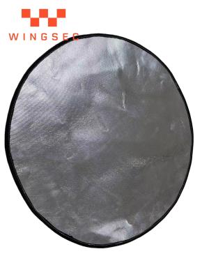 China 36 Inch Round Fire Pit Mat Fire Pit Protective Mat For Artificial Grass for sale