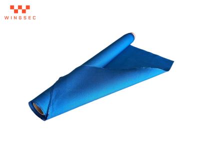 China 1100gsm 1.4mm Blue Welding Fire Blanket Rolls High Temperature for sale