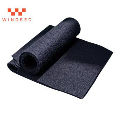 China Pre-oxidized PAN Felt WS-PF900 900g/m² 7.5mm 450°C Heavy-Duty Welding Blanket Roll Thermal Insulation Nonwoven Material for sale