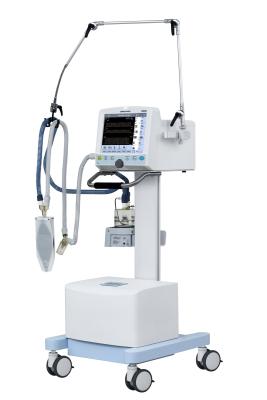China Ventilator van 100 Alarm het Draagbare Icu, pneumatisch Intensive care Ademhalingsmachine Te koop