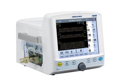 China Ventilator van 100 Alarm het Draagbare Icu, pneumatisch Intensive care Ademhalingsmachine Te koop