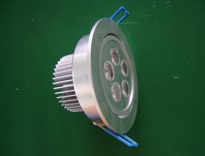 China High Brightness 5W round Led downlight,30/45/60 degree lens.2 years warranty for sale