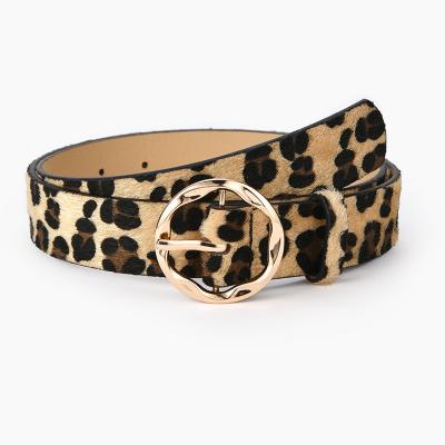 Cina La zebra che del leopardo l'unità di elaborazione riveste di pelle allaccia le donne animali della cinghia di stampa di 106cm in vendita