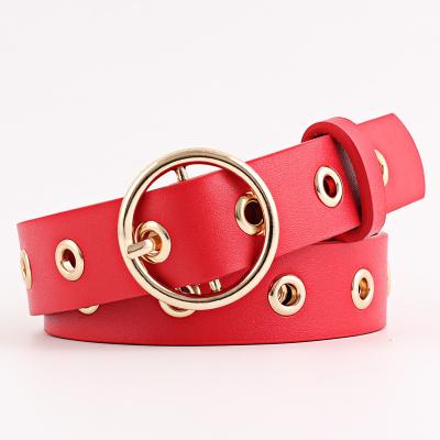 Cina Della cavità il metallo di Belts Women Leather 2.6cm del progettista fuori ha decorato in vendita