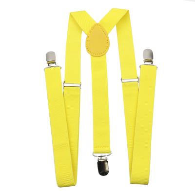 中国 Yは100cmのズボンのための黒いサスペンダーの女性2.5cmの人の広い支柱を支持する 販売のため