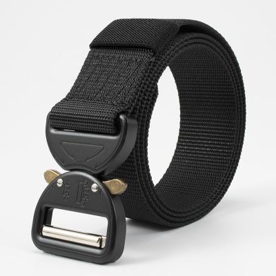 Cina Larghezza tattica del fermaglio 3.7cm del metallo della cinghia di tela del cotone di EDC in vendita