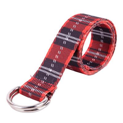 Cina Doppia fibra della cinghia D Ring Buckle Fabric Web Polyester del ciclo delle donne in vendita