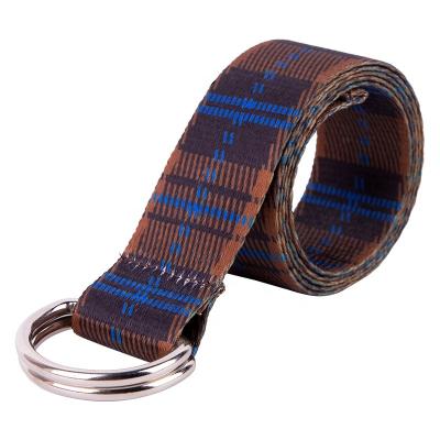 Cina Doppia fibra della cinghia D Ring Buckle Fabric Web Polyester del ciclo delle donne in vendita