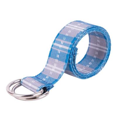 Cina Doppia fibra della cinghia D Ring Buckle Fabric Web Polyester del ciclo delle donne in vendita