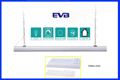 China 72w Power Linear Pendant Light Fixtures , Linear Led Lighting For Car Parks for sale