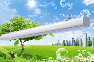 China IP44 White Color Linear Suspension Lighting , High Bay Linear Led Lamps for sale