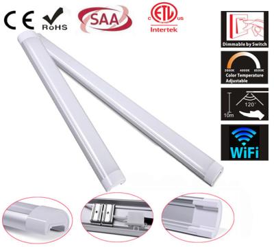 China Dimmable 1200mm 40W 4800lm LED Linear Light Ceiling Surface Mount lamps 4000-4500K for sale