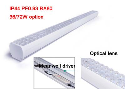 China High Lumen LED Linear Light / Linear Suspended LED Lighting With Samsung 2835 LED Chips for sale