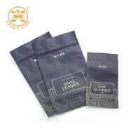 China Custom Printed Spice Leaf Packaging Ziplock Pouches with Gold Foil Design - Multiple Material Structures for Coffee, Tea & Food Products for sale