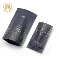 China Custom Printed Spice Leaf Packaging Ziplock Pouches with Gold Foil Design - Multiple Material Structures for Coffee, Tea & Food Products for sale