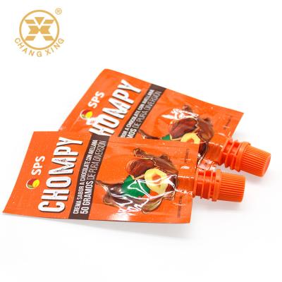Cina Honey Yogurt Jelly Chocolate Sauce Packaging Pouch with Spout in vendita
