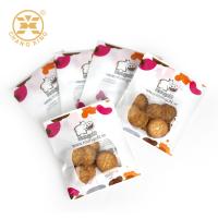 China Food Grade Plastic Bread Cookies Zip Lock Packaging Bag With Logo for sale