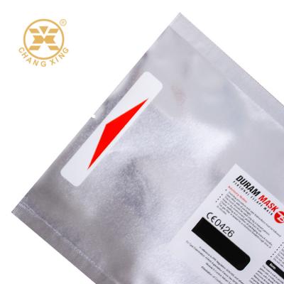 Cina Borsa di imballaggio di film di alluminio resealable Bopp abbigliamento cerniera a cerniera sacchetti con logo per maschera di abbigliamento in vendita