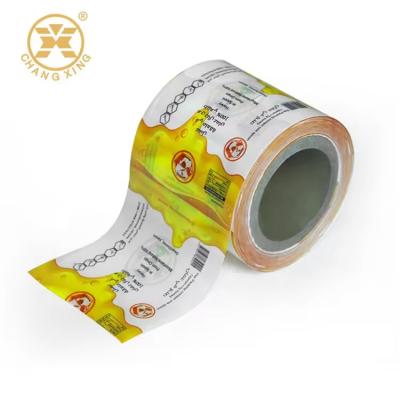 China PET/Al/PE imballaggio per miele laminato polifilm di alluminio foglio di plastica pellicola di miele sacchetto film a rotolo for sale