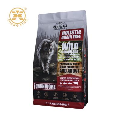 China 5kg 10kg 15kg 20kg プラスチック シープロック 犬 猫 ペット 食品 包装 バッグ スタンドアップ ポーチ 平底の袋 ペットの餌 for sale