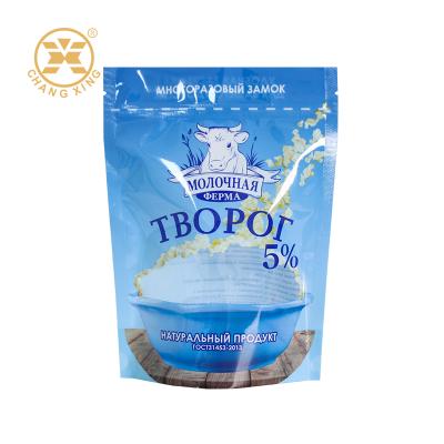 China Customized High Quality Food Grade Ziplock Bags Food Packaging Bag Dairy ProductsPacking Bag for sale