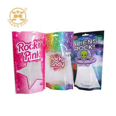 중국 중국 OEM 맞춤형 인쇄 열 밀봉 플라스틱 하드 캔디 포장 백 스탠딩 식품 등급 플라스틱 젤리 캔디 포장 백 판매용