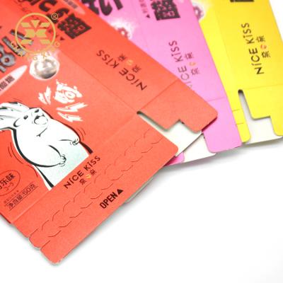 China Custom Printing Paper Box with 4c Offset Printing Recyclable Food Grade Cardboard Packaging Box for sale