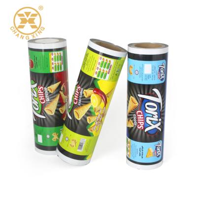 China Snack Food Mini Pouch Nuts Chips Peanut Popcorn Packaging Film Designed for  Multi-function Packaging Machines Nitroge for sale