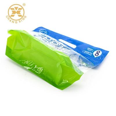 Cina 500g ha perforato l'imballaggio di verdure del LDPE insacca i poli sacchetti del supporto dell'insalata su con i fori in vendita