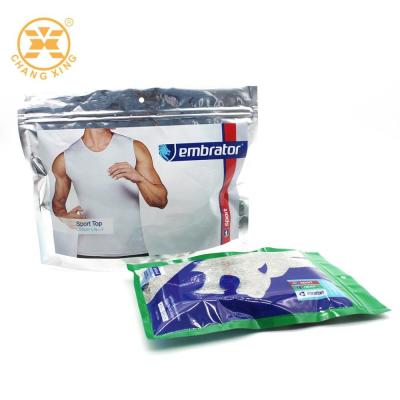 Cina CPPFrosted Matte Underwear Biodegradable Poly Bags per Swimwear d'imballaggio in vendita