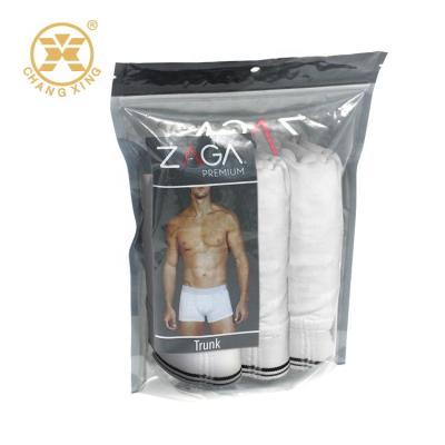 Cina CPPFrosted Matte Underwear Biodegradable Poly Bags per Swimwear d'imballaggio in vendita