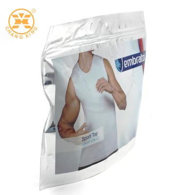 Cina Abito amichevole a chiusura lampo del LDPE Eco della biancheria intima degli uomini che imballa per i vestiti in vendita