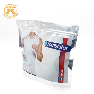 Cina Abito amichevole a chiusura lampo del LDPE Eco della biancheria intima degli uomini che imballa per i vestiti in vendita