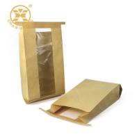 China Eco-Friendly Grease-Resistant Bakery Bread Packaging Bags with Clear Window - Custom Sizes 300x500mm for sale