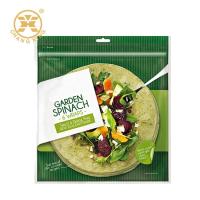 China Custom Printed 250g-5kg Food Grade Heat Seal Packaging for Breads & Tortilla Wraps with OEM Logo for sale